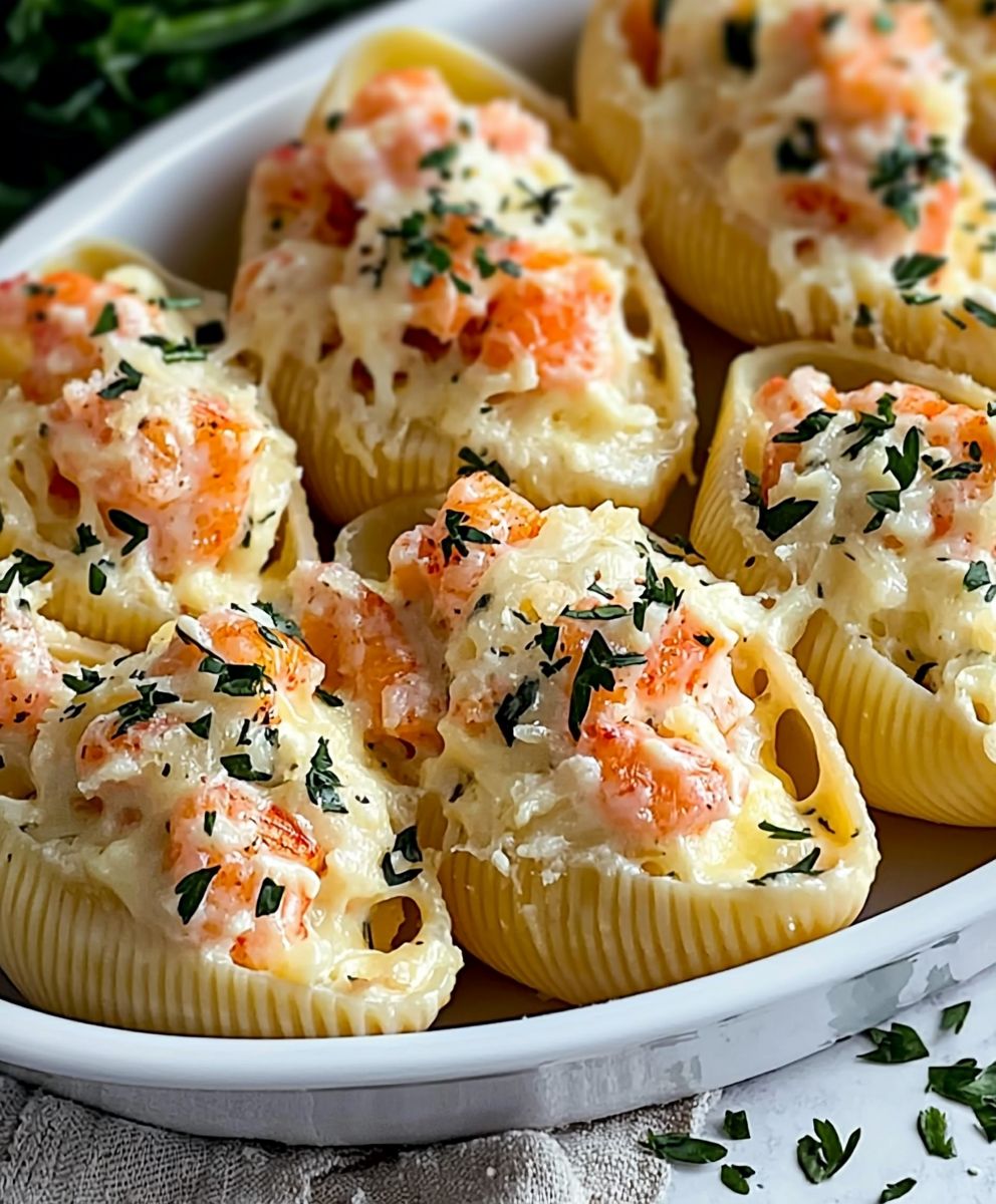 Creamy Seafood Stuffed Shells: A Delicious Recipe for Seafood Lovers ...